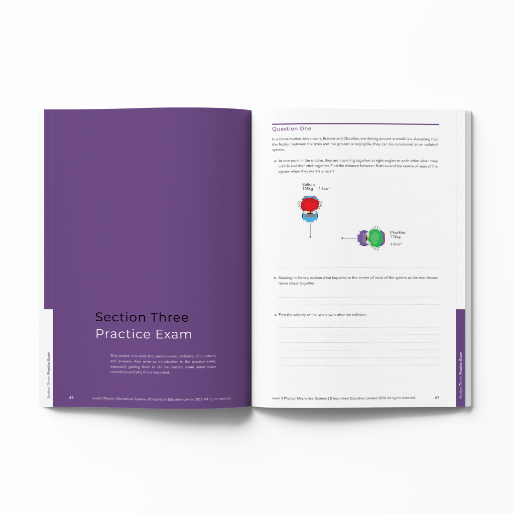 NCEA Level 3 Physics: Mechanical Systems Workbook - StudyTime NZ Store