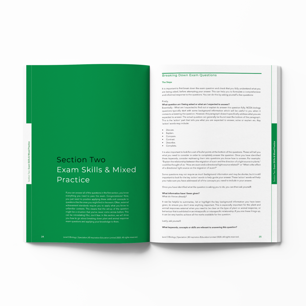 NCEA Level 3 Biology: Speciation Workbook - StudyTime NZ Store