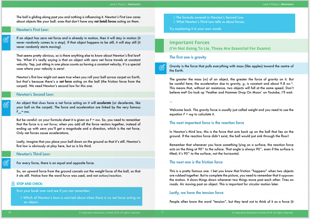 NCEA Level 2 Physics: Mechanics Guide - StudyTime NZ Store